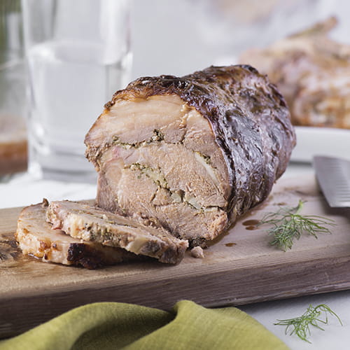 Roasted Garlic & Herb Porketta | Club House for Chefs