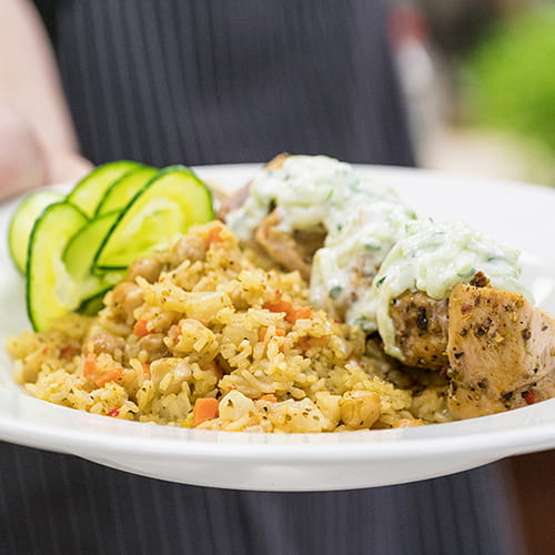 Riz pilaf a la grecque | Club House pour les chefs