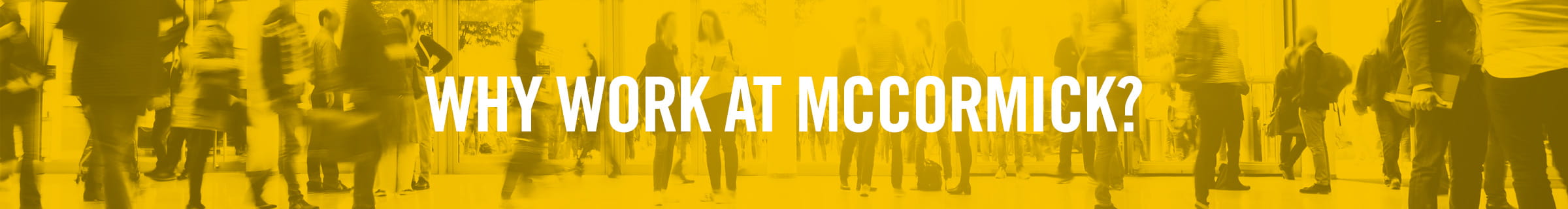Why Work at McCormick? | McCormick Corporation