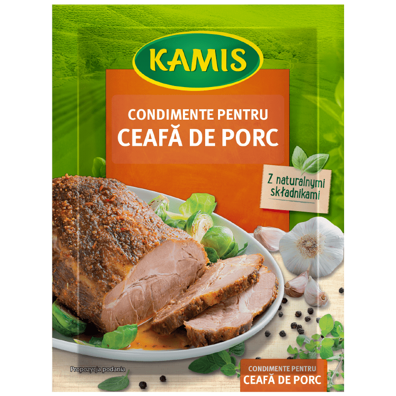 Condimente ceafa porc | Pentru carne | Kamis