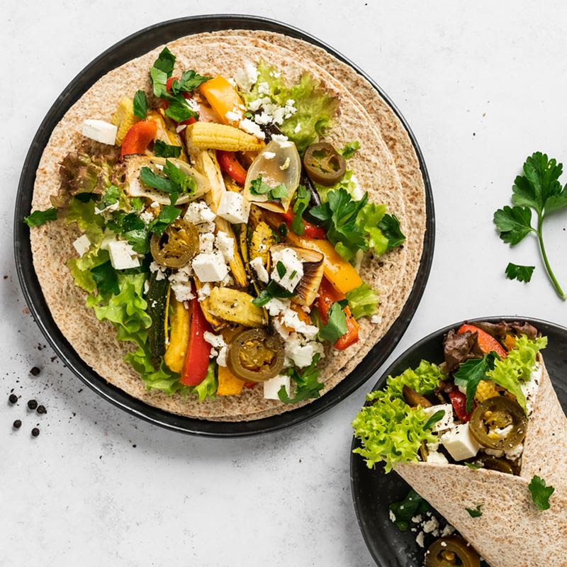 Ofengemüse Fajita mit Feta | McCormick