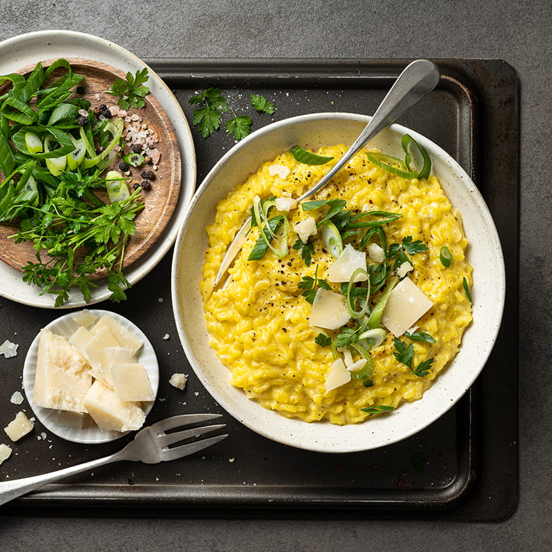 Safran - Vanille Risotto McCormick Rezepte vegetarisch | McCormick