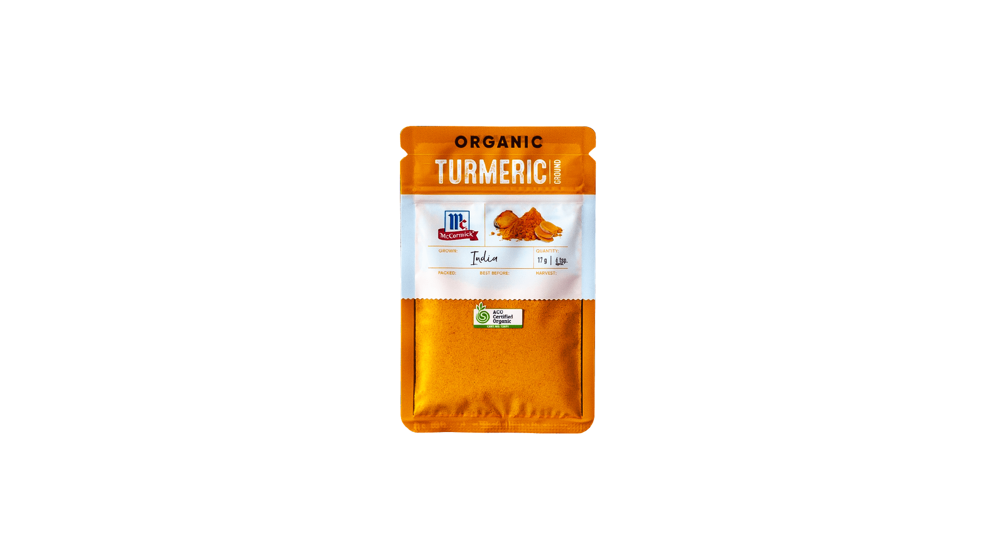 McCormick Organic Ground Turmeric | McCormick Australia