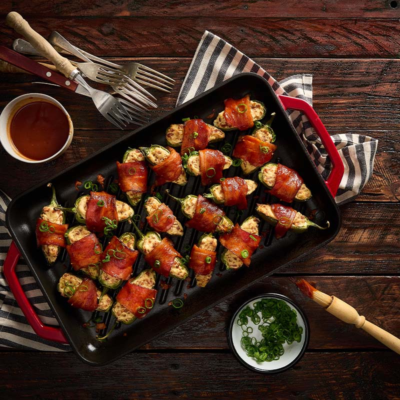Smokey Stuffed Jalapenos with Bacon | McCormick Australia