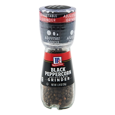 McCormick Black Peppercorn Grinder | McCormick For Chefs®