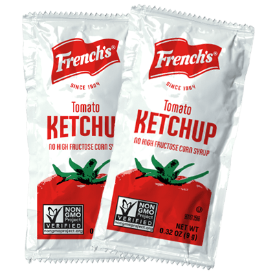 French's Tomato Ketchup Packet | McCormick For Chefs®