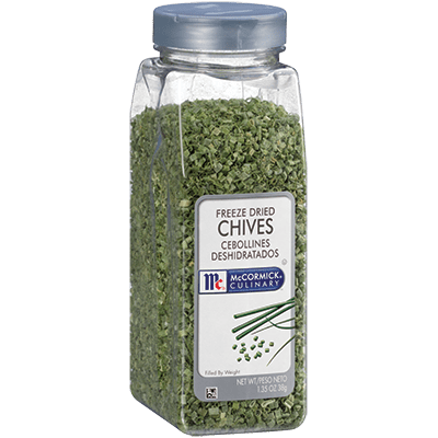 McCormick Freeze Dried Chives | McCormick For Chefs®