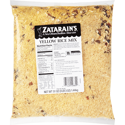 Zatarain's Yellow Rice Mix | McCormick For Chefs®