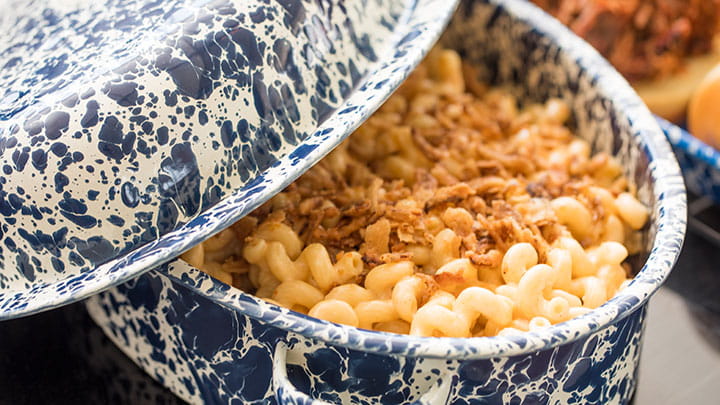 Smoky BBQd Mushroom Mac and Cheese | McCormick For Chefs®