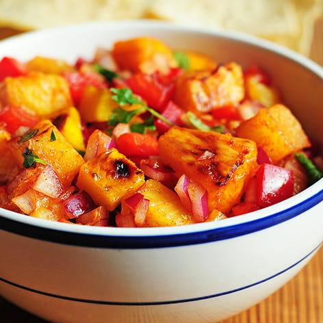 Smoked Paprika Grilled Fruit Salad | McCormick For Chefs®