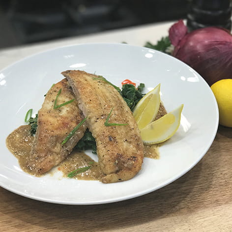 Lemony Sauteed Tilapia | McCormick For Chefs®