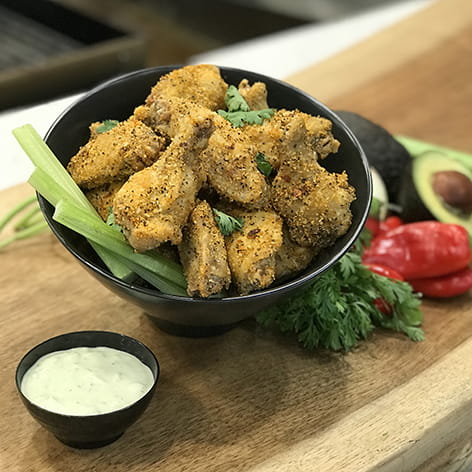 Not So Sriracha Dry Spiced Wings | McCormick For Chefs®