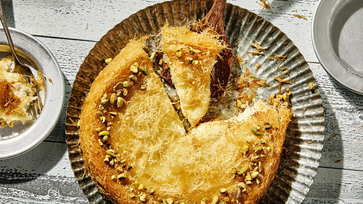 Kanafeh au sirop épicé | Club House pour les chefs