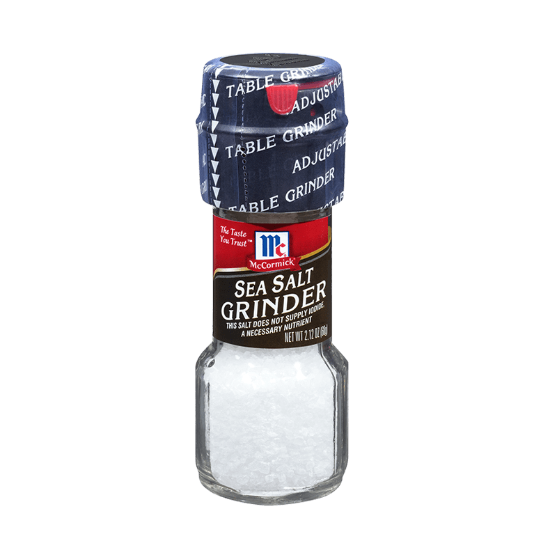 McCormick® Adjustable Grinder Sea Salt | McCormickAsia.com