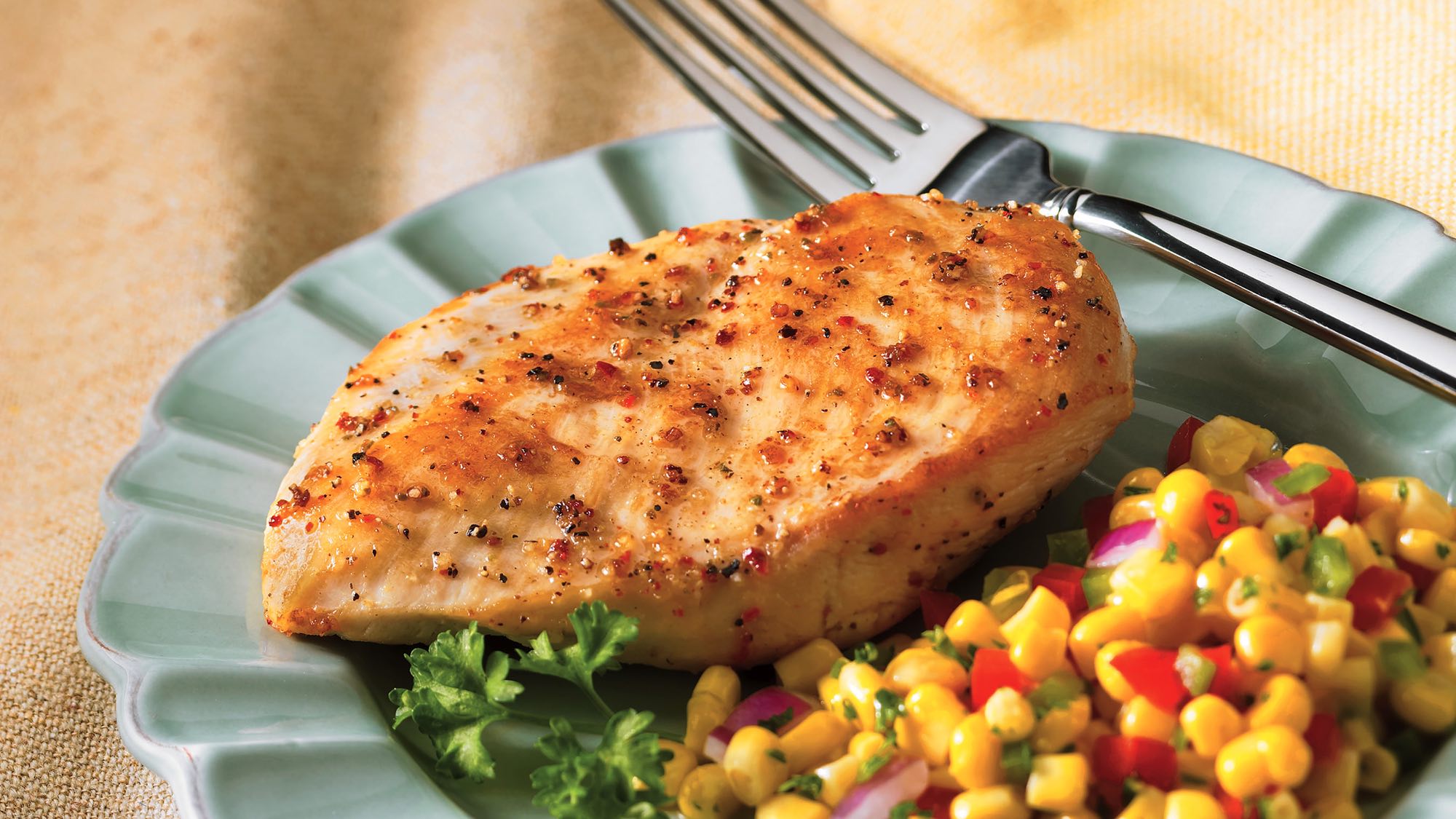 QUICK AND EASY GARLIC PEPPER CHICKEN | McCormickAsia.com