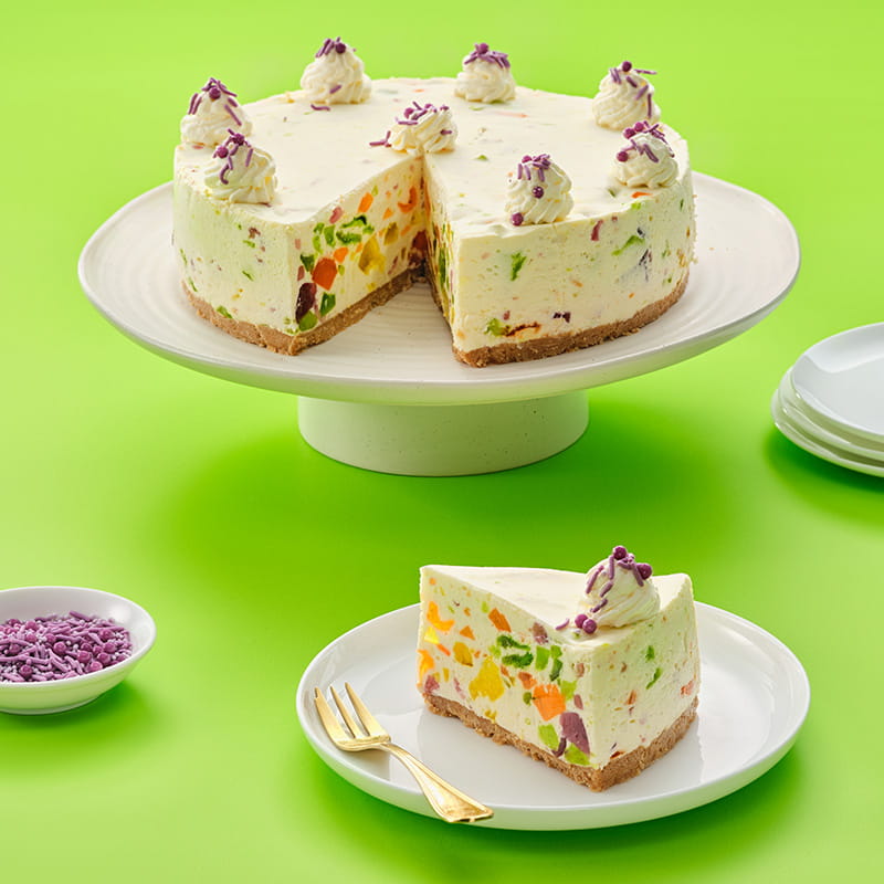 Stained Glass Cheesecake