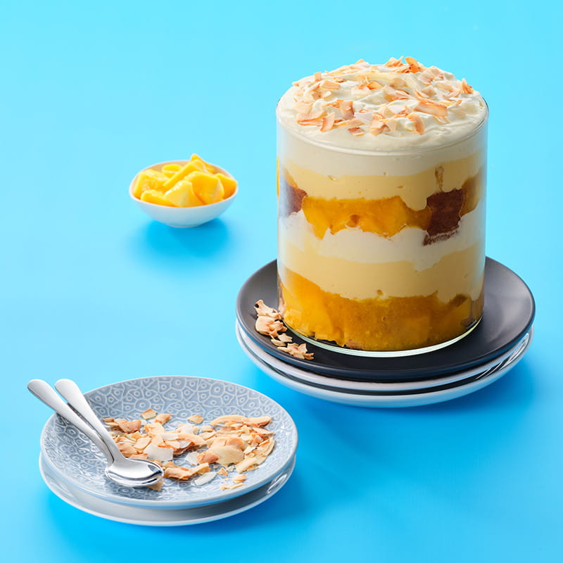 Mango Coconut Trifle