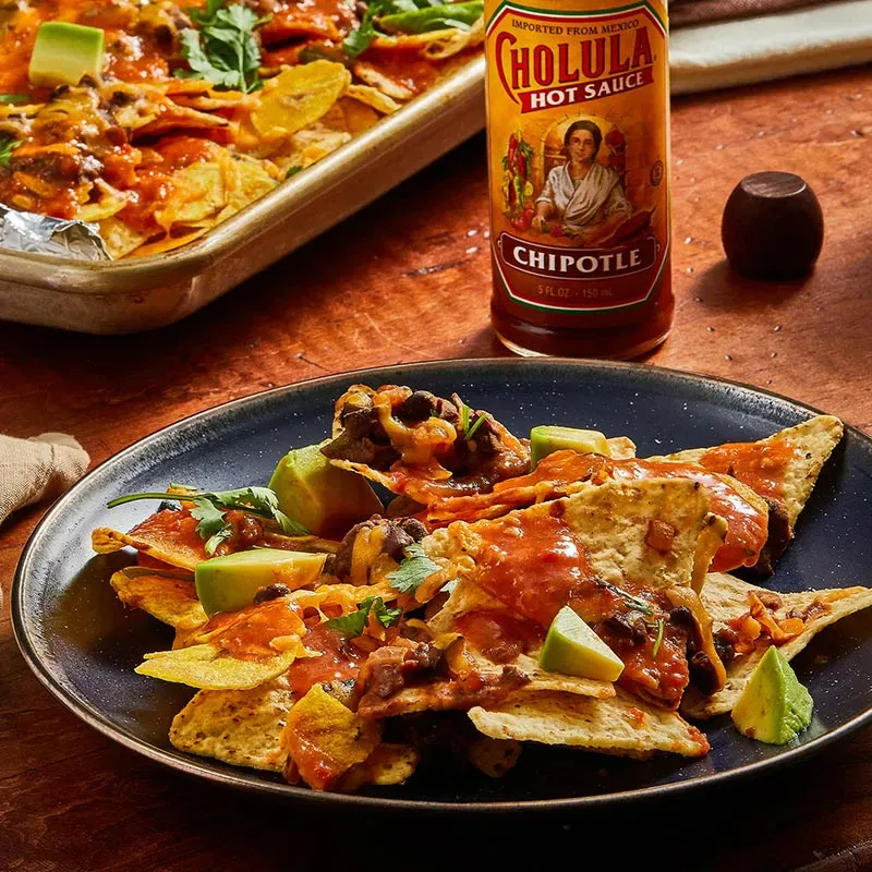 Black Bean Nachos | Cholula