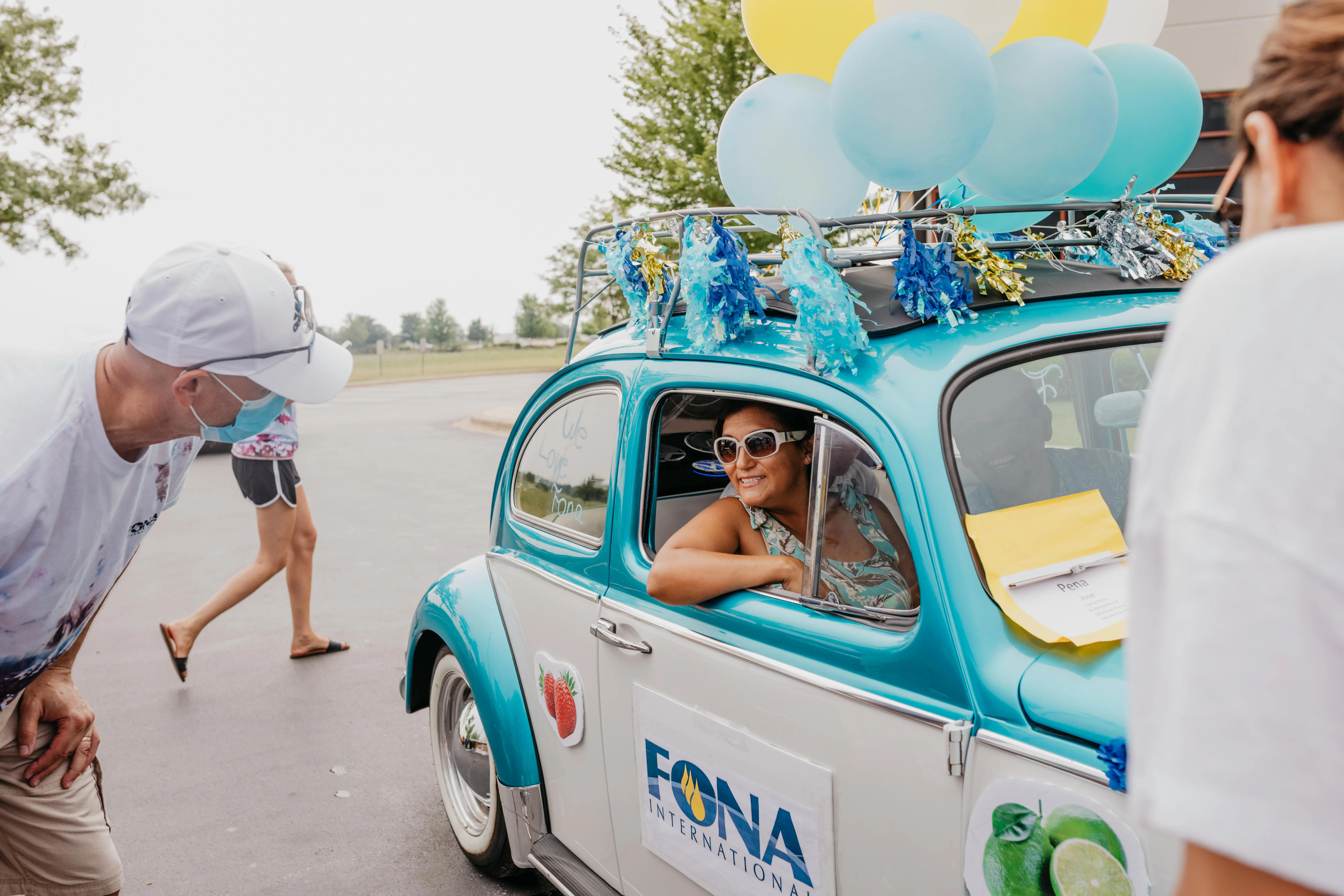 FONA International Holds Car Parade for Employees