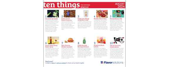 10 Things You Should Know: August Edition