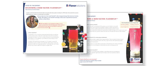 Voice of the Expert: FlavorFlip™ Flavor Changing Technology
