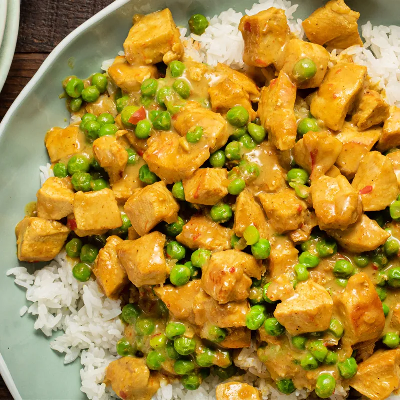 Cari de poulet au gingembre