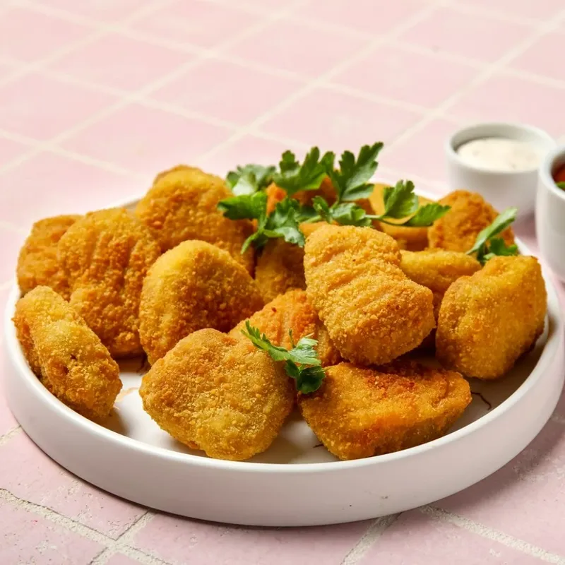 Chrupiące nuggetsy z sosem majonezowym | Kamis.pl | Kamis