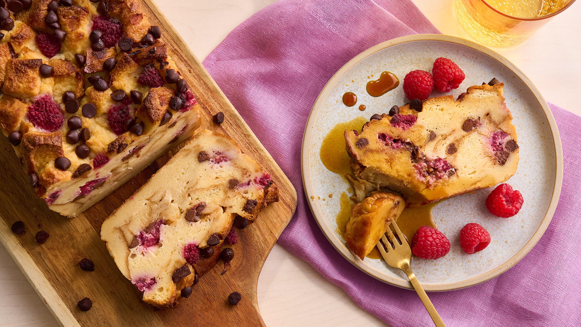 Diplomate framboise chocolat | Vahiné